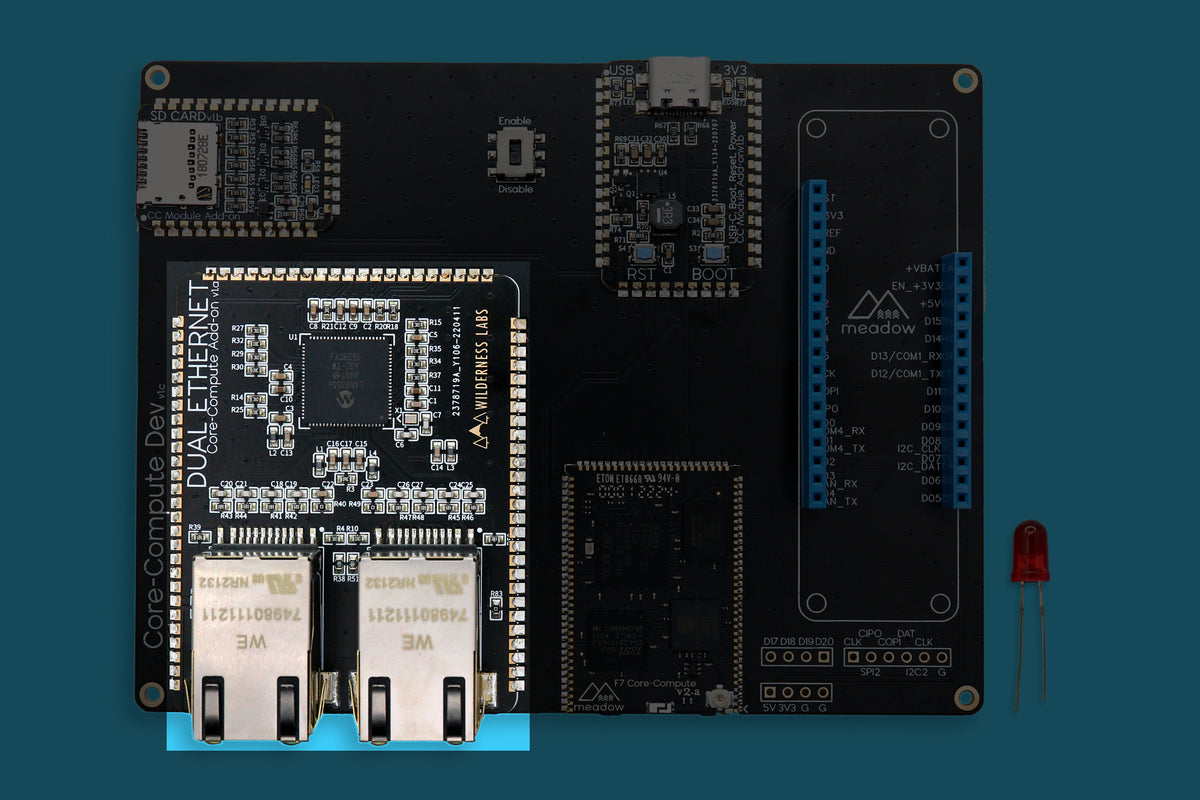Add On Module Dual Switching Ethernet Wilderness Labs Store