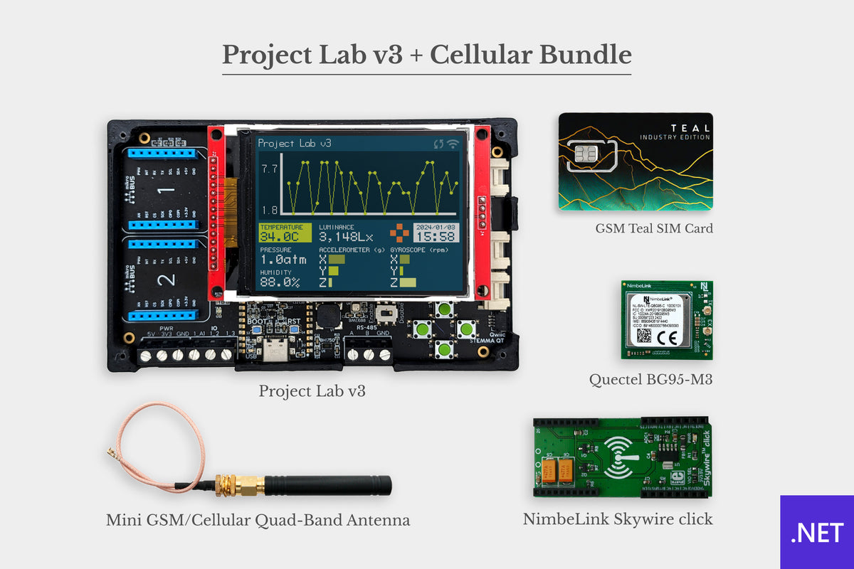 Meadow Project Lab - .NET IoT prototyping platform by Wilderness Labs ...