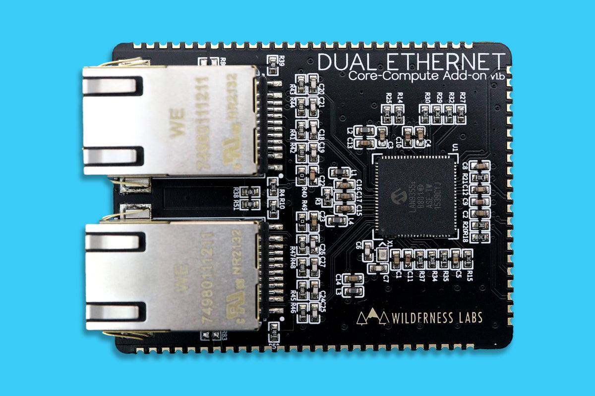 Add-on Module - Dual, Switching Ethernet – Wilderness Labs Store